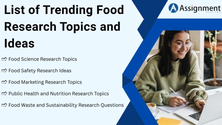 50+ Top Food Research Topics and Ideas (2026)
