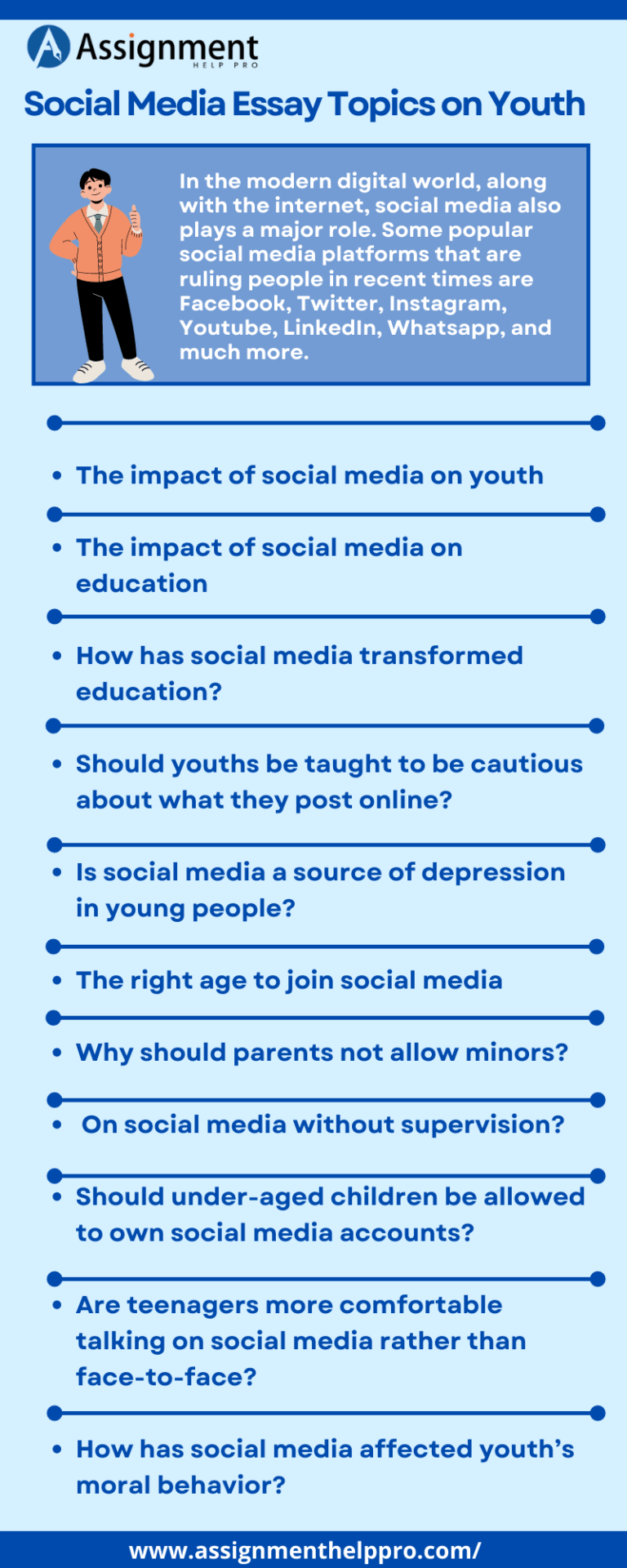 180 Engaging Social Media Essay Topics to Get Started